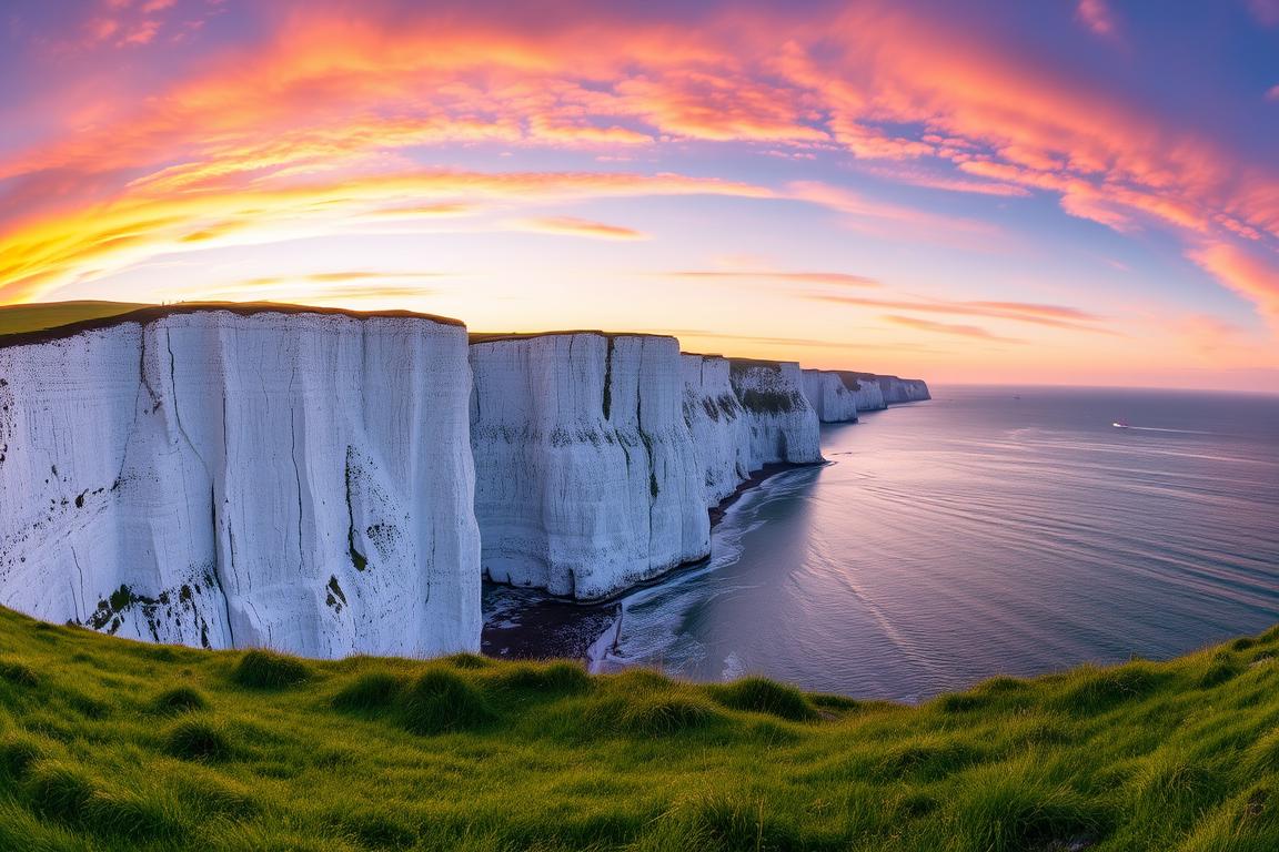 Meine Reise zu den White Cliffs Dover in England